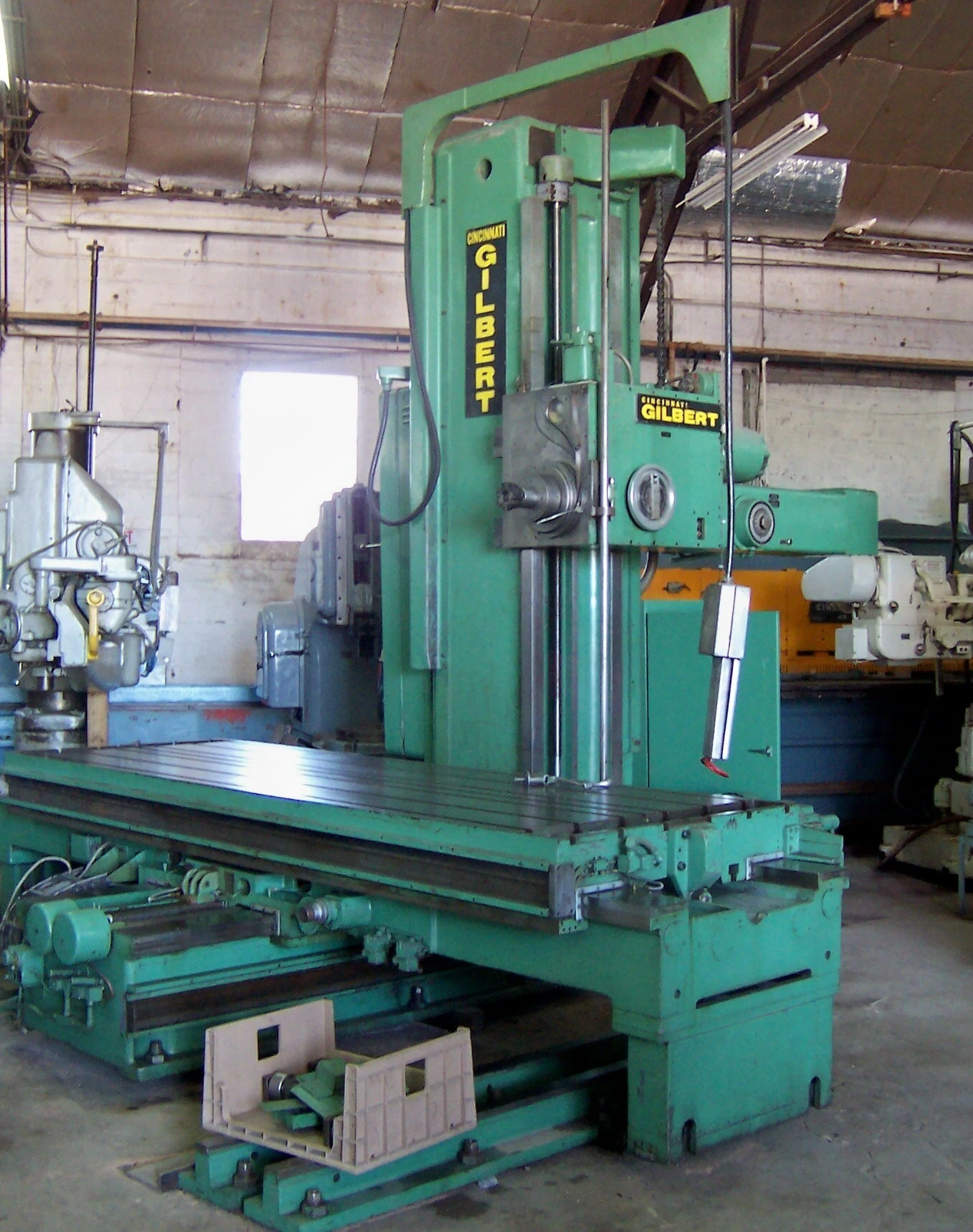 Used 4" HEAVY DUTY SERIES C Boring Mills, Table Type Horizontal 2732 ...