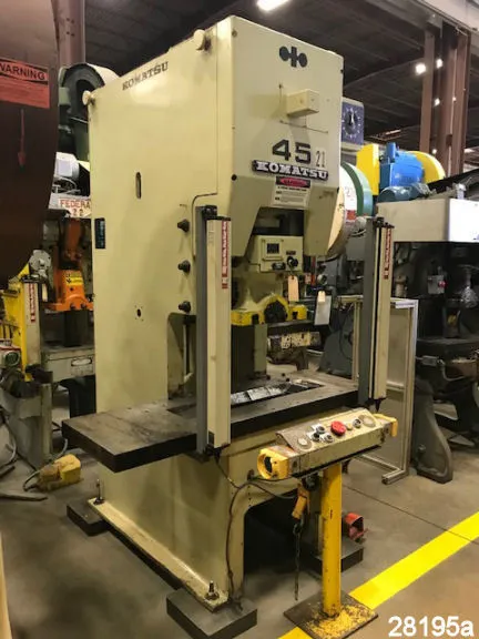Used 45 Ton Komatsu O.B.I. Punch Press #28195 | Kempler Machinery