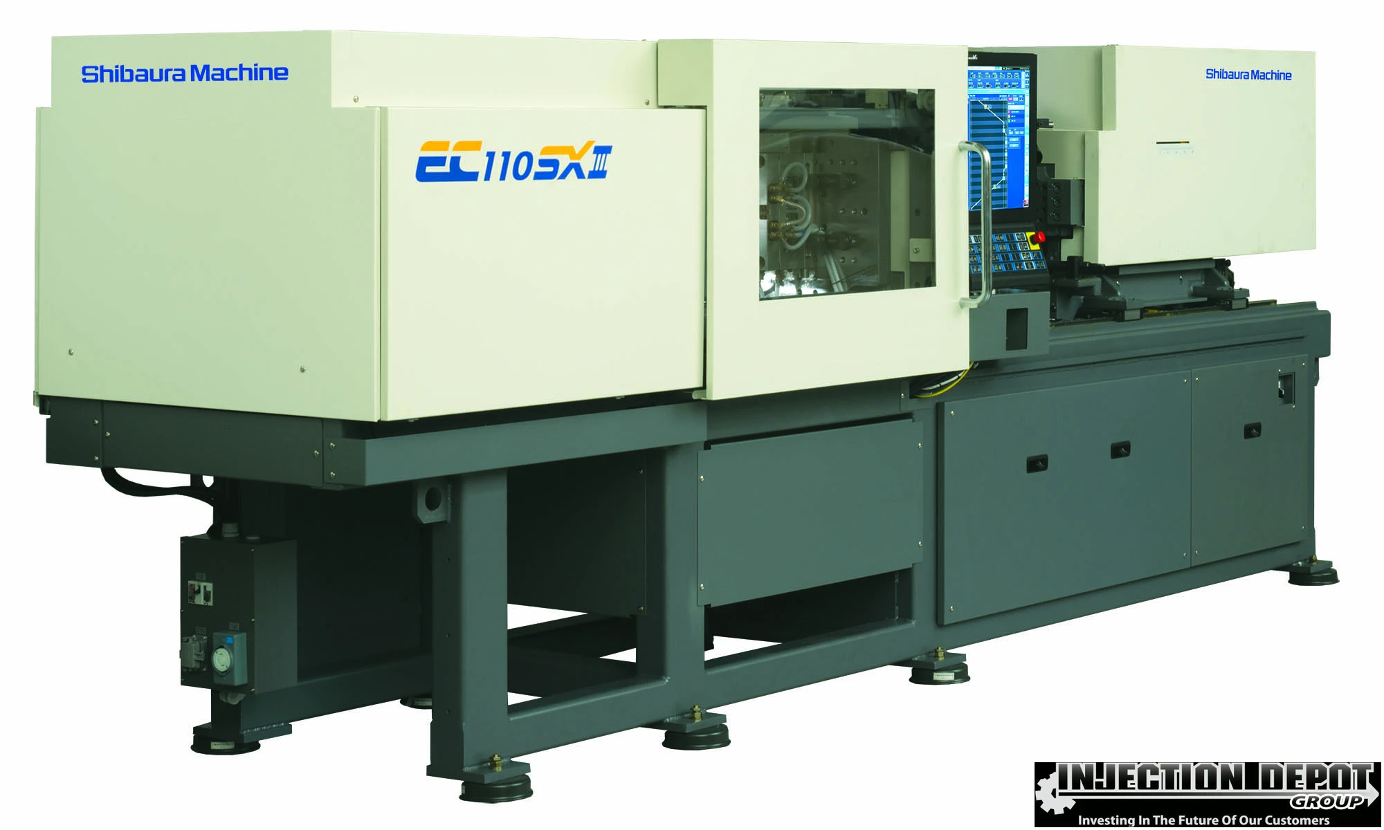 New Shibaura Machine EC110SXIIIV70-U34 4Y HORIZONTAL INJECTION MOULDING ...