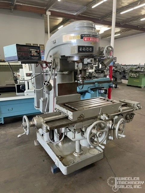 Used KEARNEY & TRECKER 2D MILLING MACHINES, VERTICAL 6722 | Wheeler ...