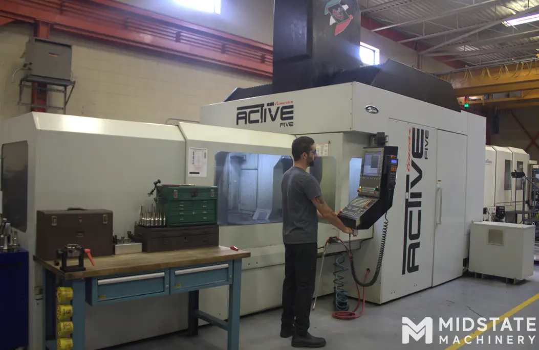 Used 2014 PARPAS OMV ACTIVE FIVE 2000 Vertical Machining Centers 2506 | Midstate Machinery