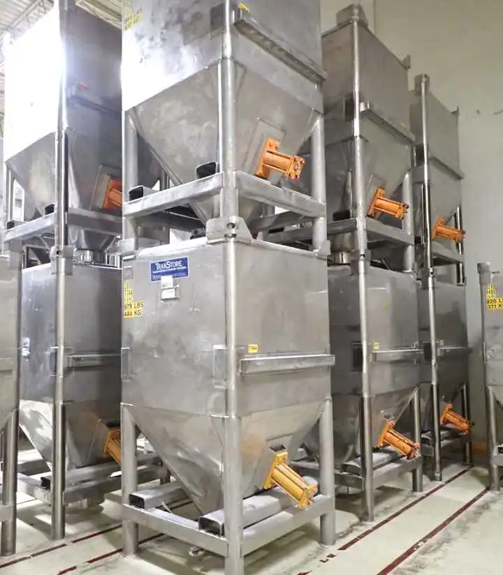 70 Cu.Ft. Metalcraft/Tote Systems/Transtore Stainless Steel Stackable ...