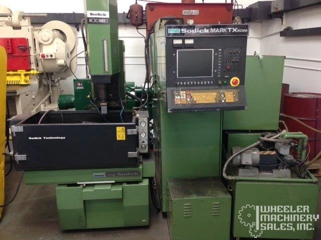 Used SODICK MOLD MAKER 3 ELECTRIC DISCHARGE MACHINES, SINKER 4074 ...