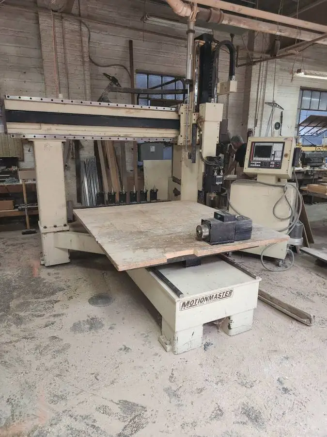 Used MOTION MASTER 5' x 5' Used 5 Axis CNC Routers 203182 | PlastiMach Corp