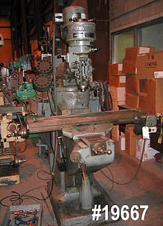 Used 1974 BRIDGEPORT Vertical Mill (Bridgeport Type) 19667 | Kempler ...