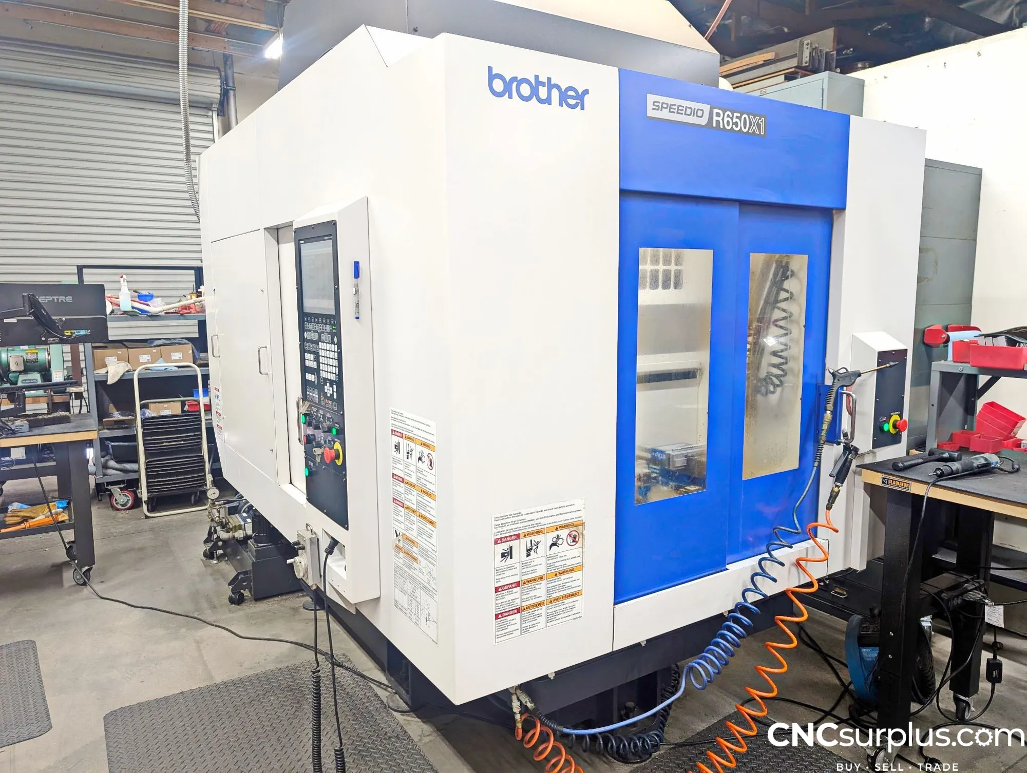 Used 2018 BROTHER R650X1 Vertical Machining Centers 13814 | CNCsurplus