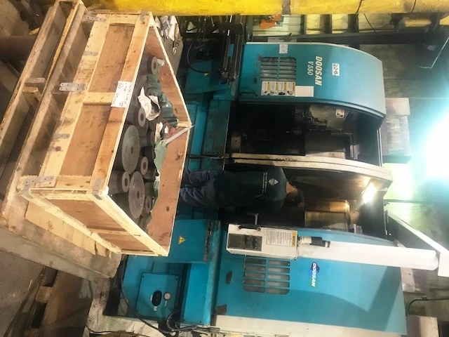 Used 2004 DOOSAN PUMA V550 2SP Boring Mills Vertical CNC 6531 | USED ...