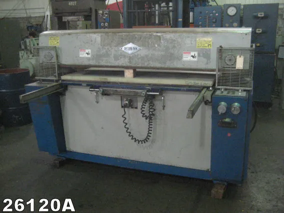 Used SAMCO 2-POST Die Cutting Press, Clicker Press 26120 | Kempler ...