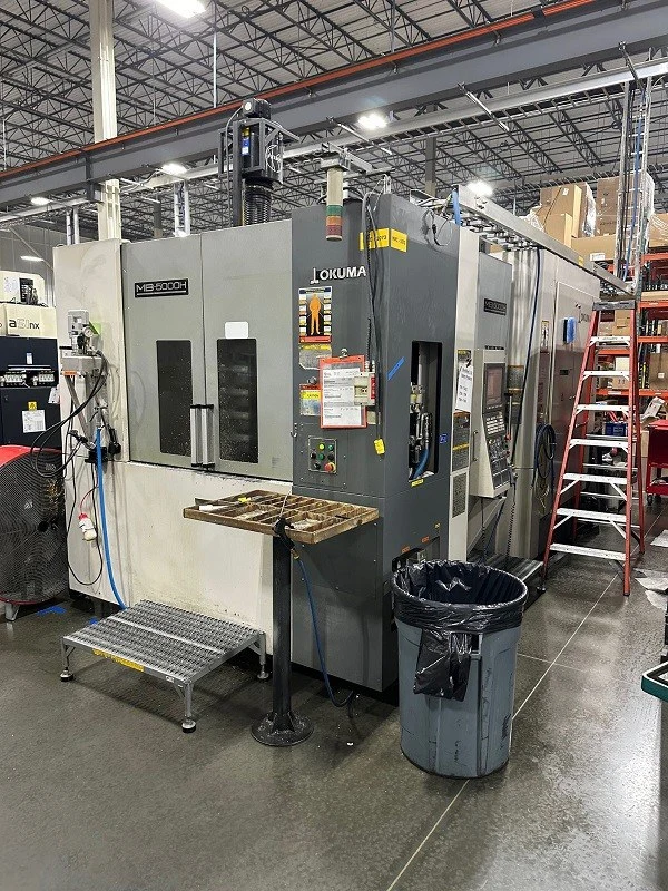 Used 2011 OKUMA MB5000H Horizontal Machining Centers 9684 | USED CNC ...