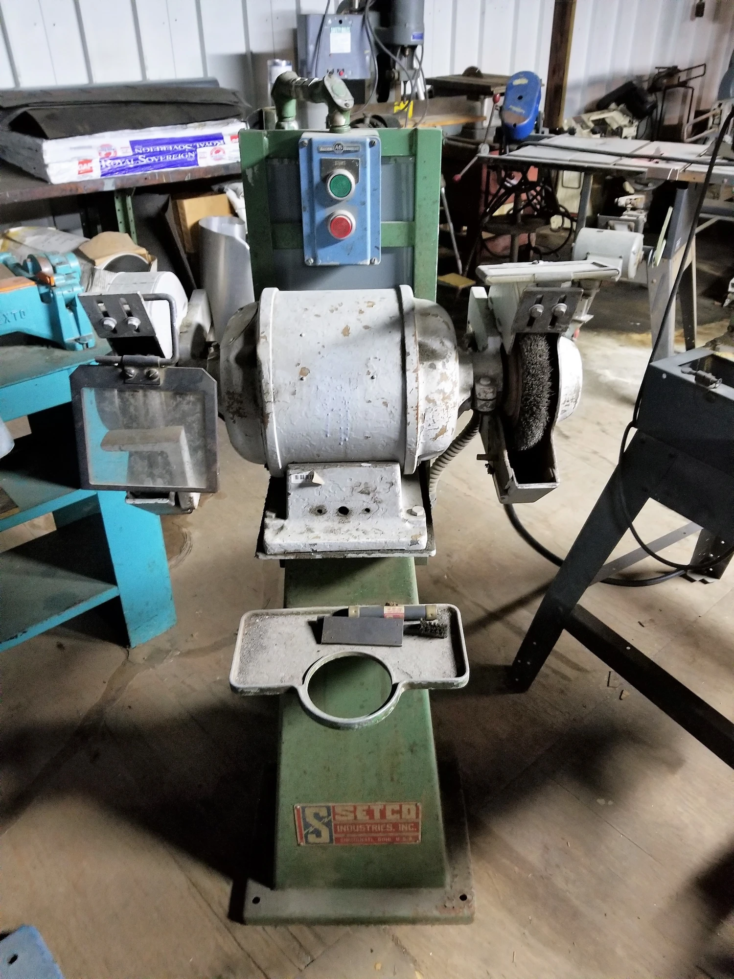Used SETCO Grinders, Dbl End Tool 2884 | Cleveland Machinery Sales, Inc.