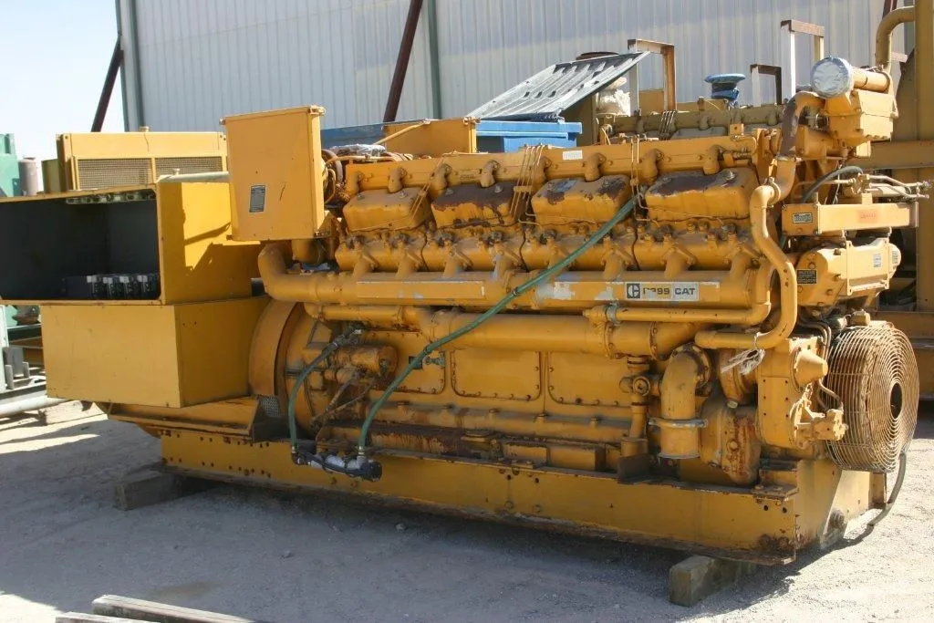 Item# E4366 - Caterpillar D399 1250HP, 1200RPM Industrial Diesel Engine ...