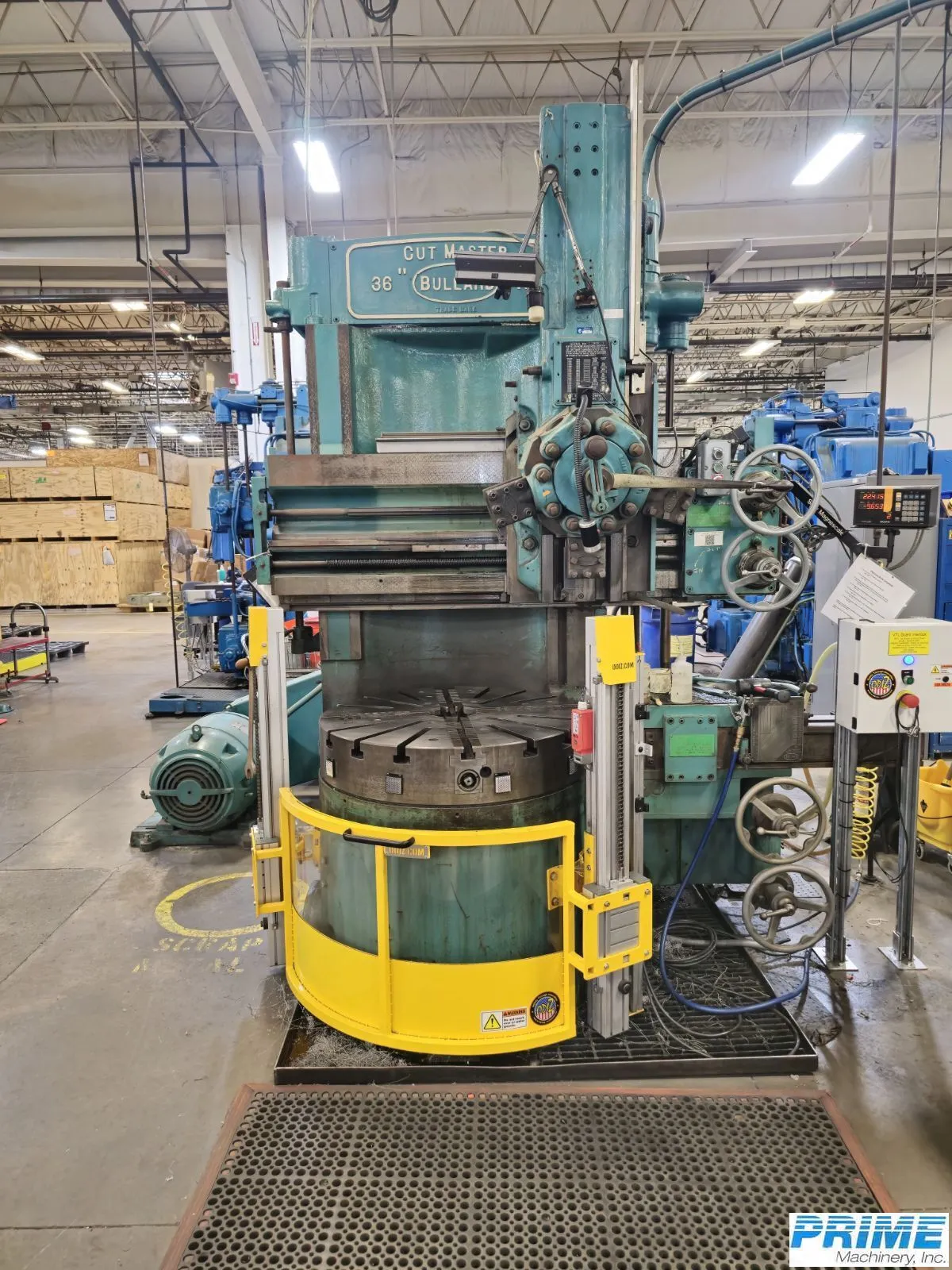 Used BULLARD 36" CUTMASTER BORING MILLS, VERT. (Including Vert. Turret ...