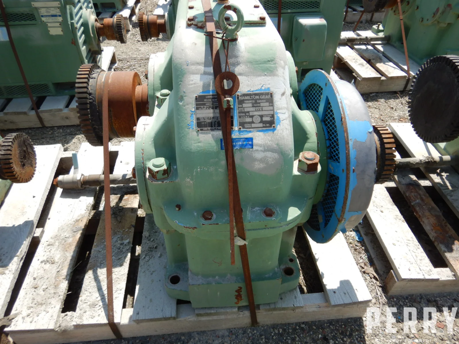 Used Hamilton H1150 Gear Reducer 775-696G | Perry Equipment