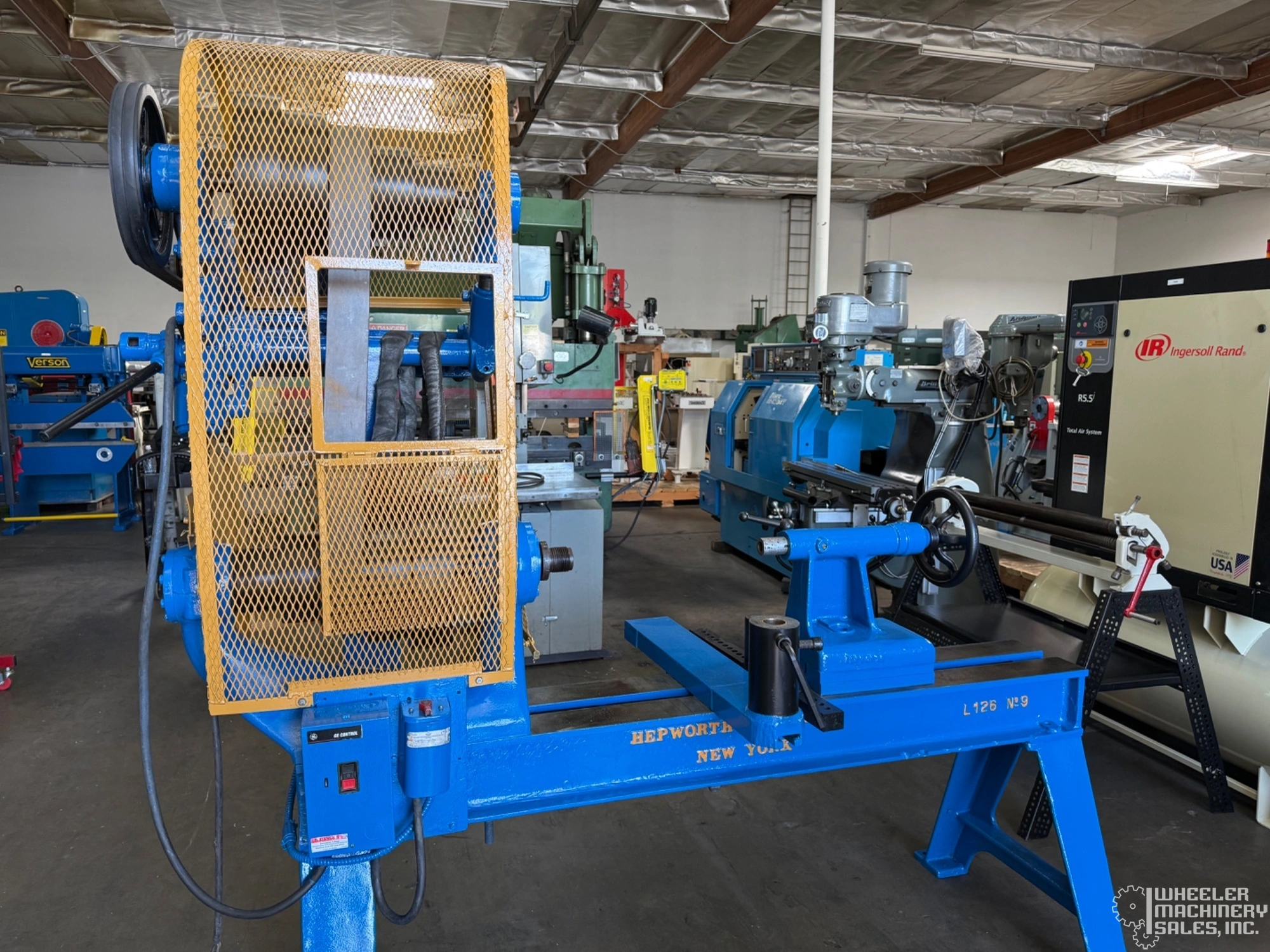 Used Hepworth L126 No.9 LATHES, SPINNING 7630 | Wheeler Machinery Sales