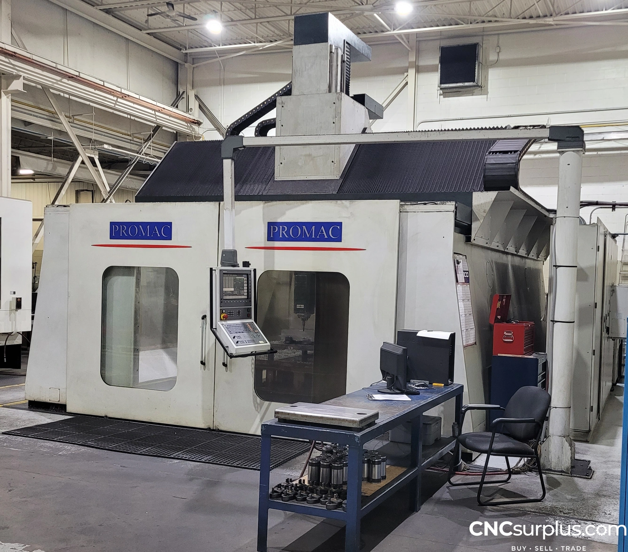 Used 2010 PROMAC SHARAV GVT 2.5 Gantry Machining Centers (incld. Bridge ...