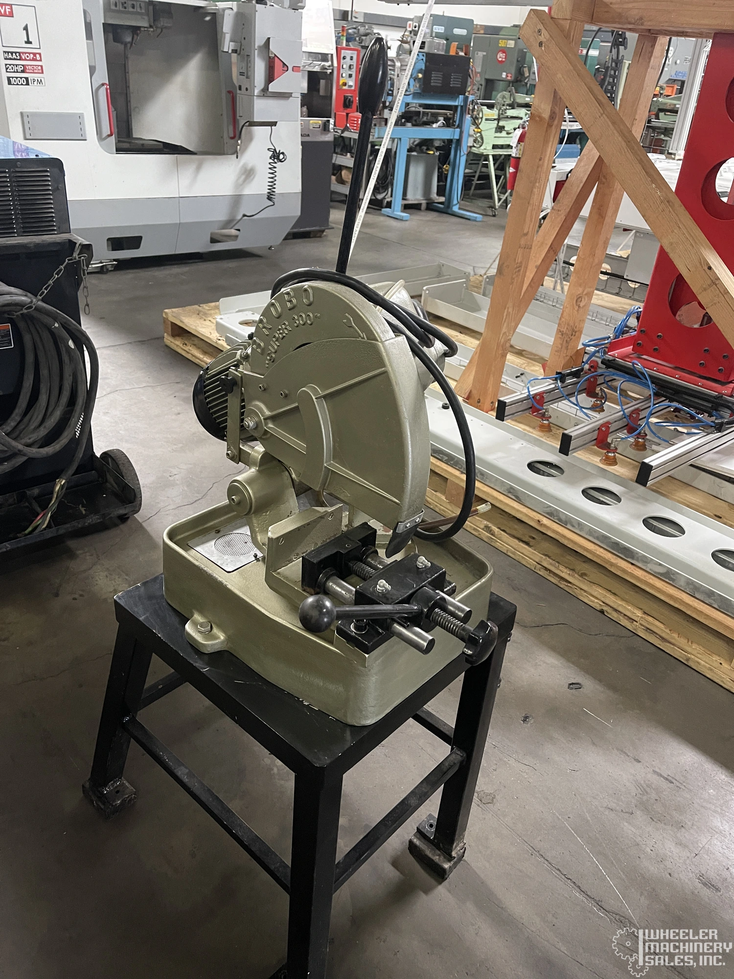 Used BROBO SUPER 300 SAWS, COLD & CARBIDE 7241 | Wheeler Machinery Sales