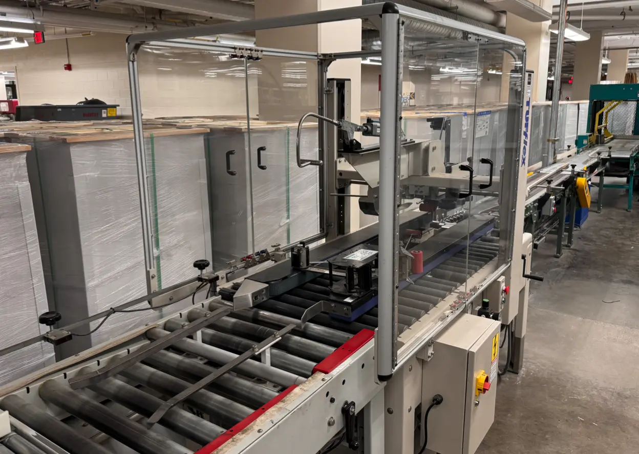 Used 2007 INTERPACK CASE SEALER TAPER Case Sealer | Pressroom Solutions LLC