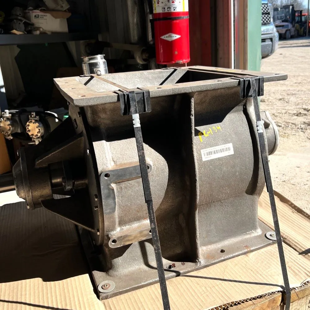 14" X 14" STAINLESS X 18" HT. SEMCO AIRLOCK ROTARY AIR LOCK VALVE ...