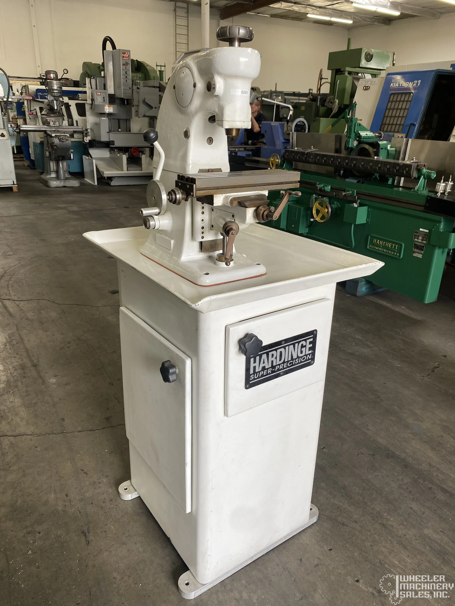 Used HARDINGE BB2V MILLING MACHINES, VERTICAL 6293 | Wheeler Machinery ...