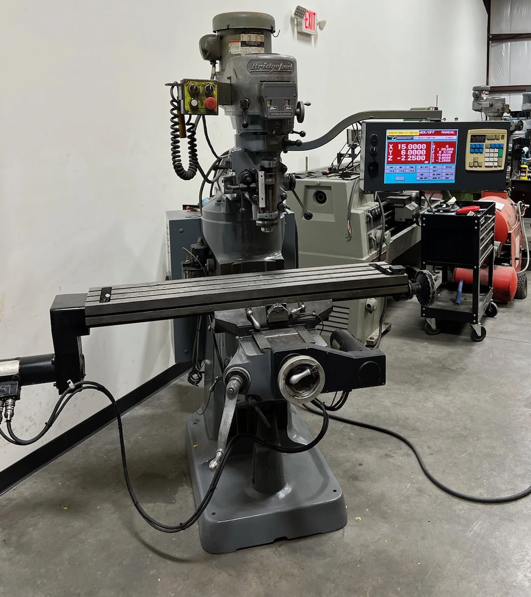 Used BRIDGEPORT SERIES 1 EZ TRAK DX CNC, Mills 1617 | Machinery Central