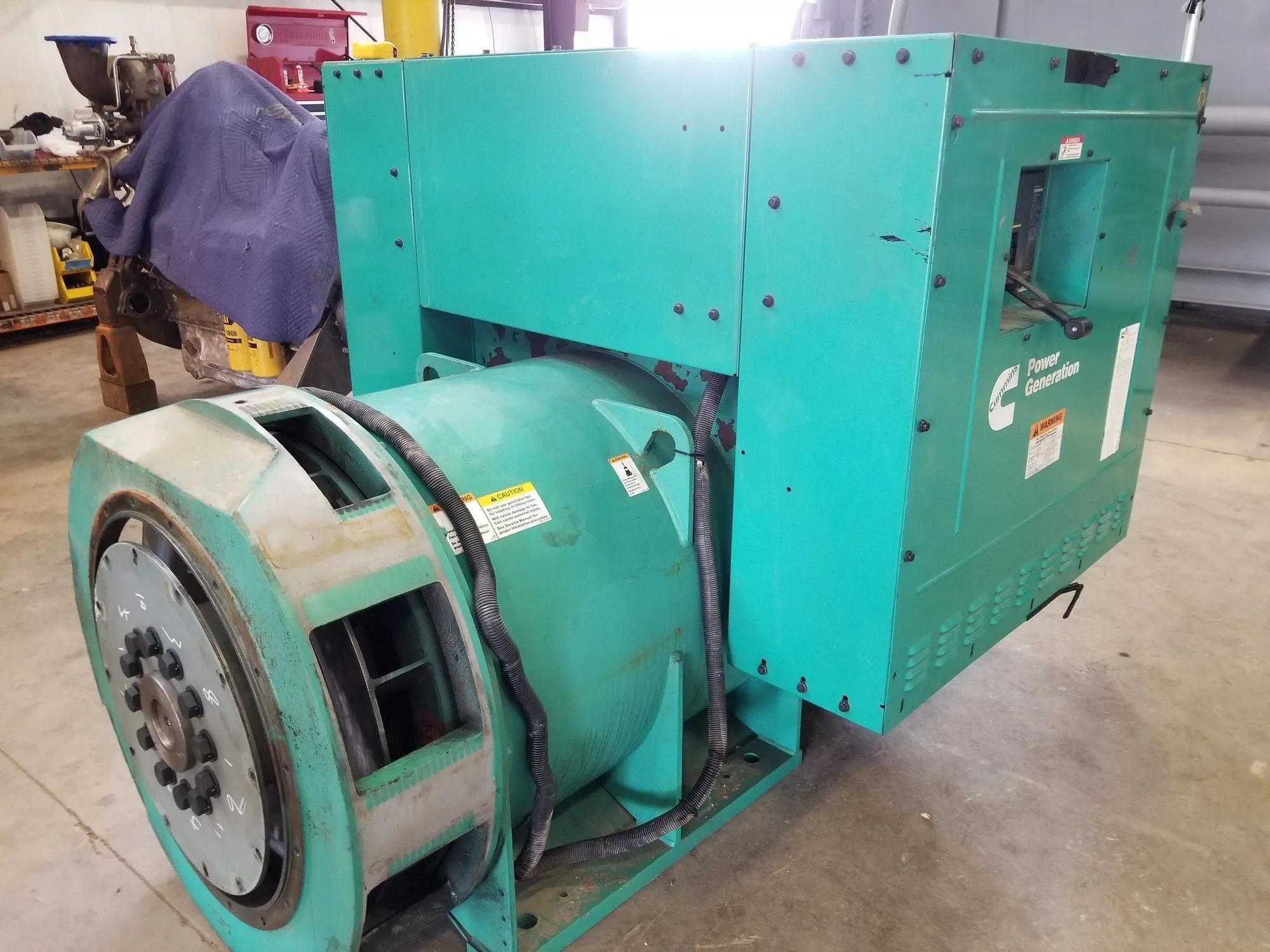 Stamford 1500KW Generator End With Breaker and Control Panel | Power ...