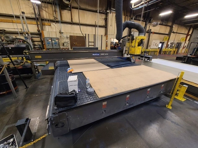 Used 2005 MULTICAM 5000 Used 3 Axis CNC Routers 202868 | PlastiMach Corp