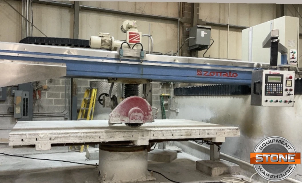 Used 2002 ZONATO FPZ500 Bridge Saws 14354 | STONE EQUIPMENT WAREHOUSE