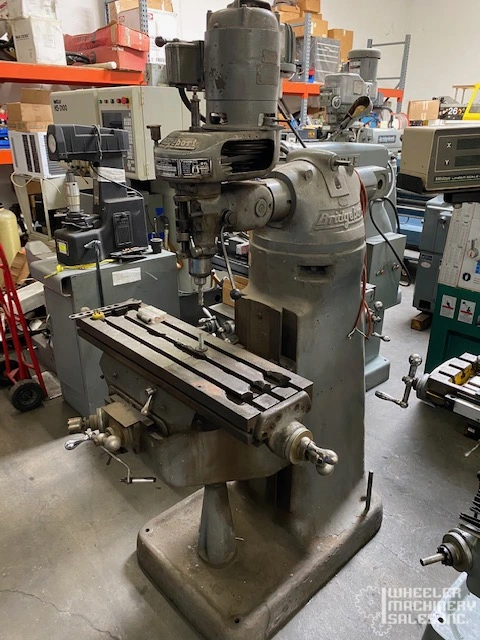 Used BRIDGEPORT M HEAD MILLING MACHINES, VERTICAL 5723 | Wheeler ...