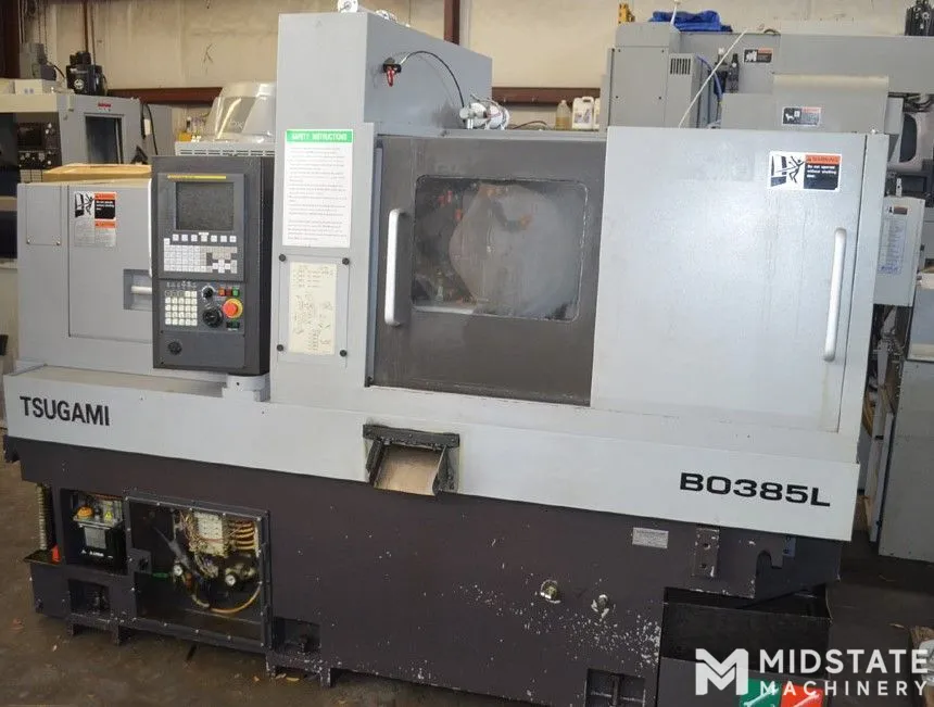 Used 2011 TSUGAMI B0385L Swiss Type Automatic Screw Machines 2754 | Midstate Machinery