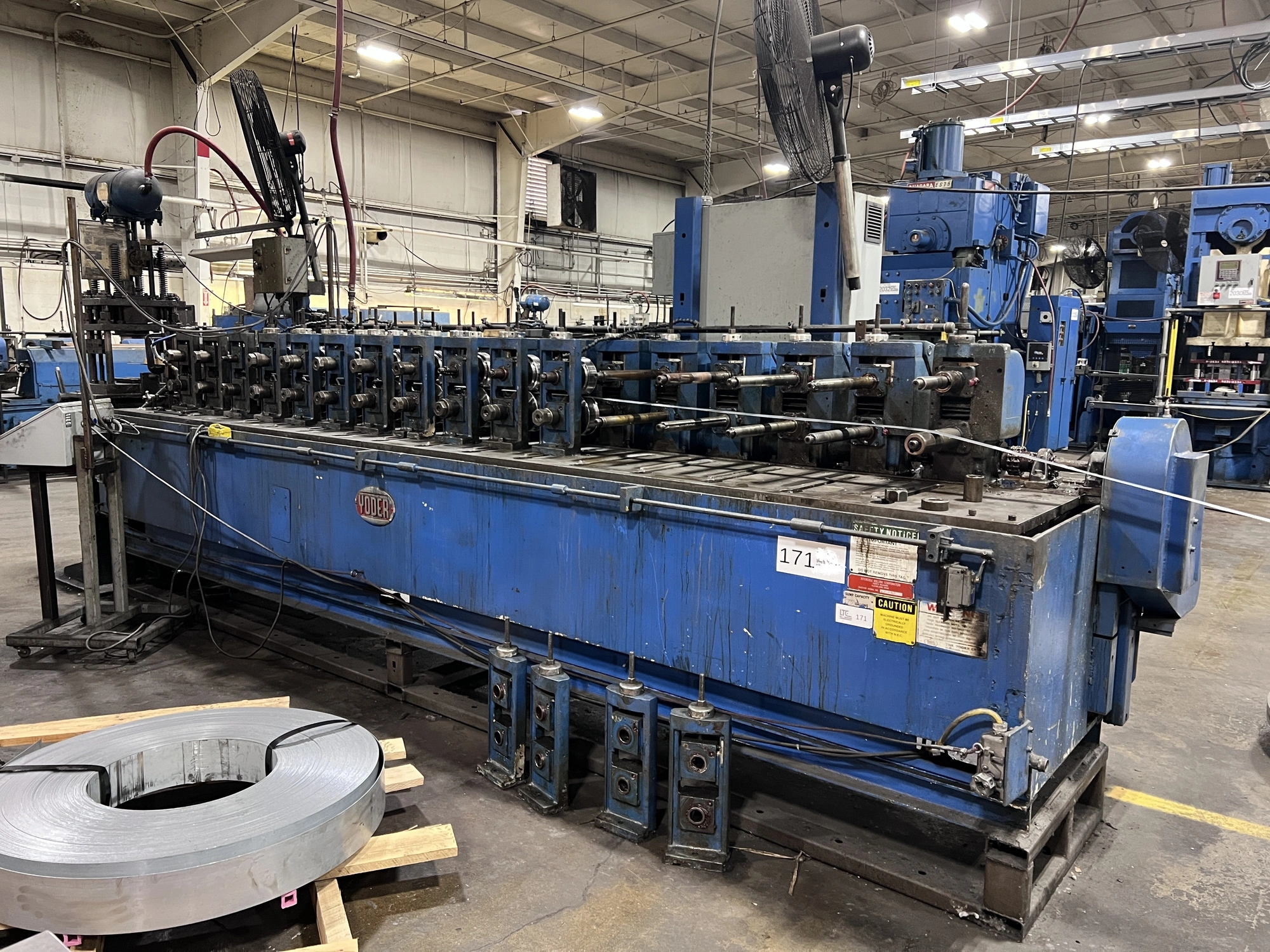 Used YODER M 1 1/2 Rollformer 12102 | Universal Press & Machinery (UPM)