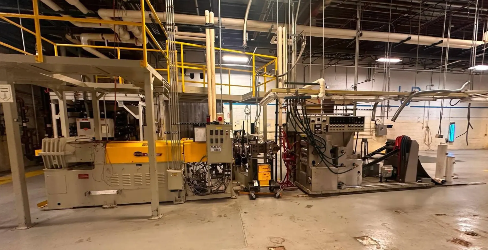 Used ENTWISTLE THERMOFLITE Extrusion Lines, Sheet Lines 904537.031 ...