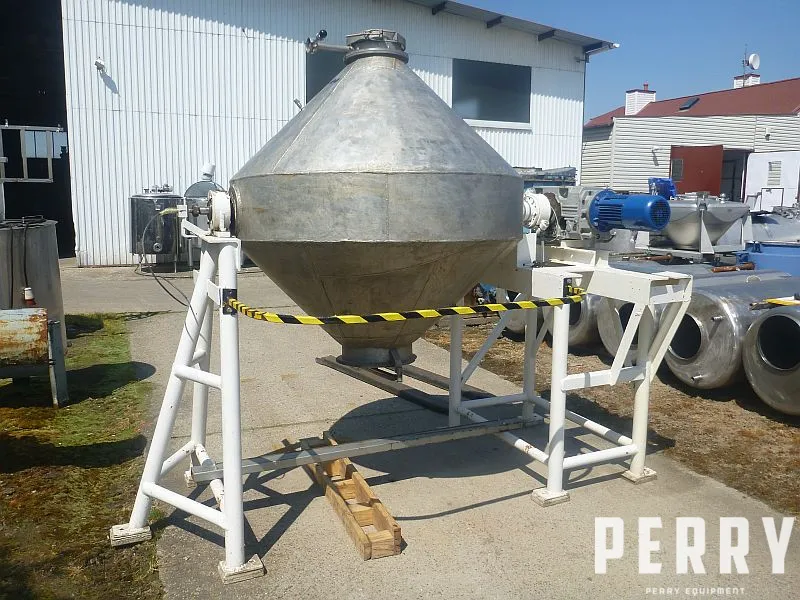 Used 800 LITRE Mixer Powder Tumbling U2330-1 | Perry Equipment