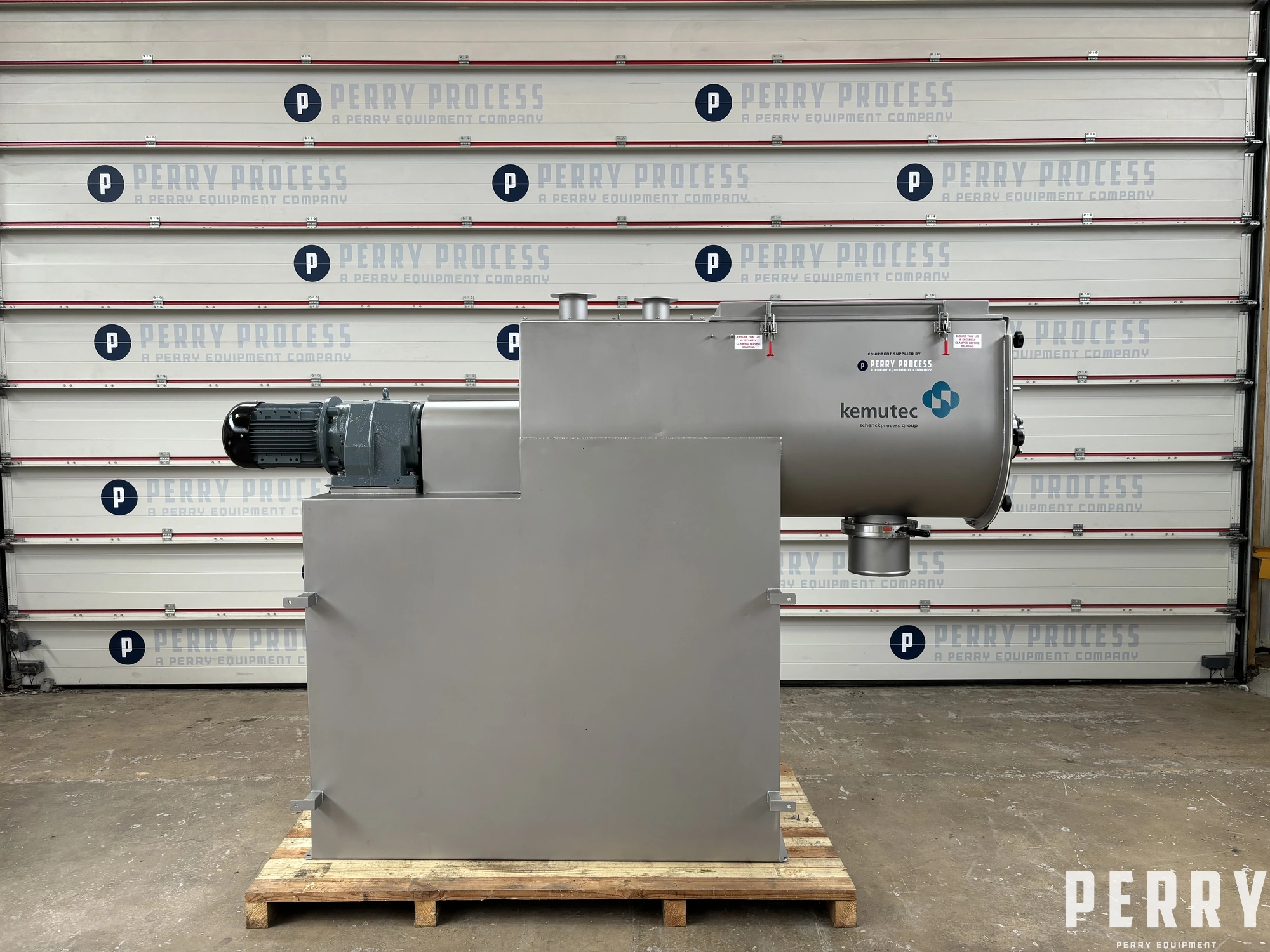 Used KEMUTEC 400 Litre Mixer Powder Ribbon Europe L1588 | Perry Equipment