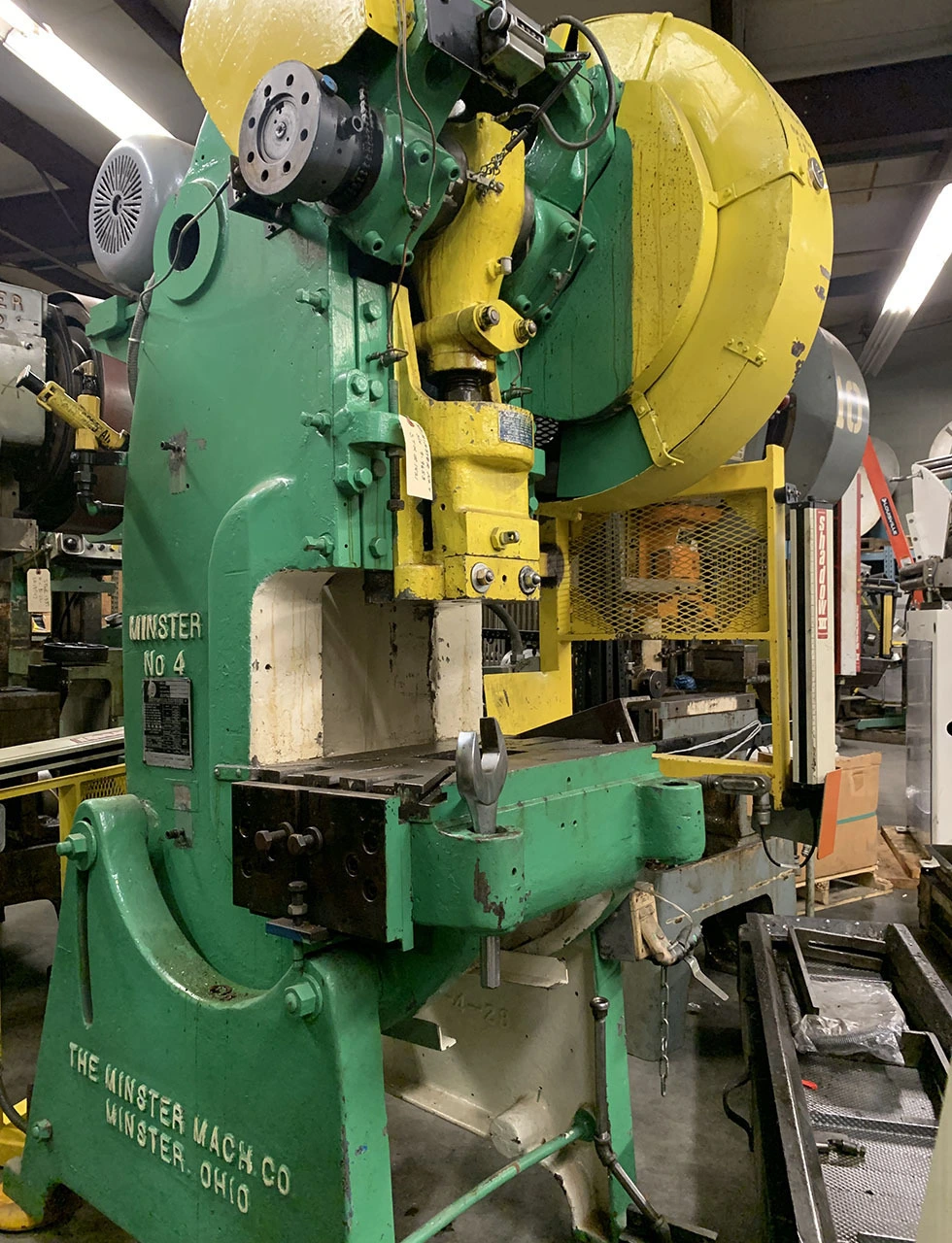 32 TON MINSTER OBI POWER PRESS | PressTrader Limited