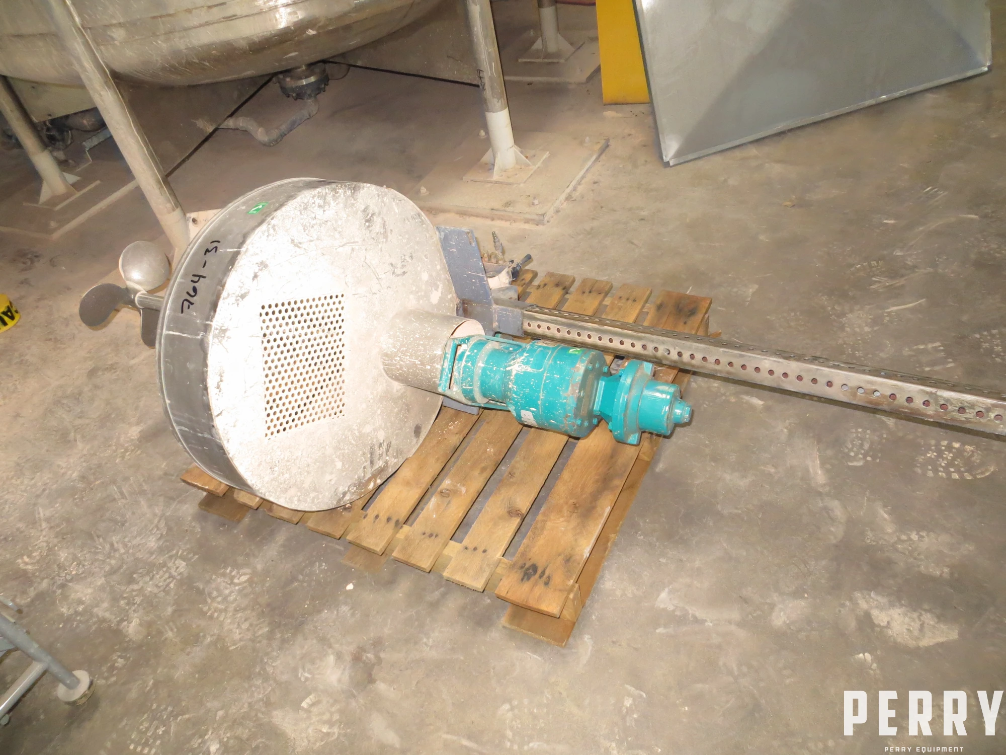 Used Brawn BGMA3 Mixer Post (Cowles Type) 764-31 | Perry Equipment