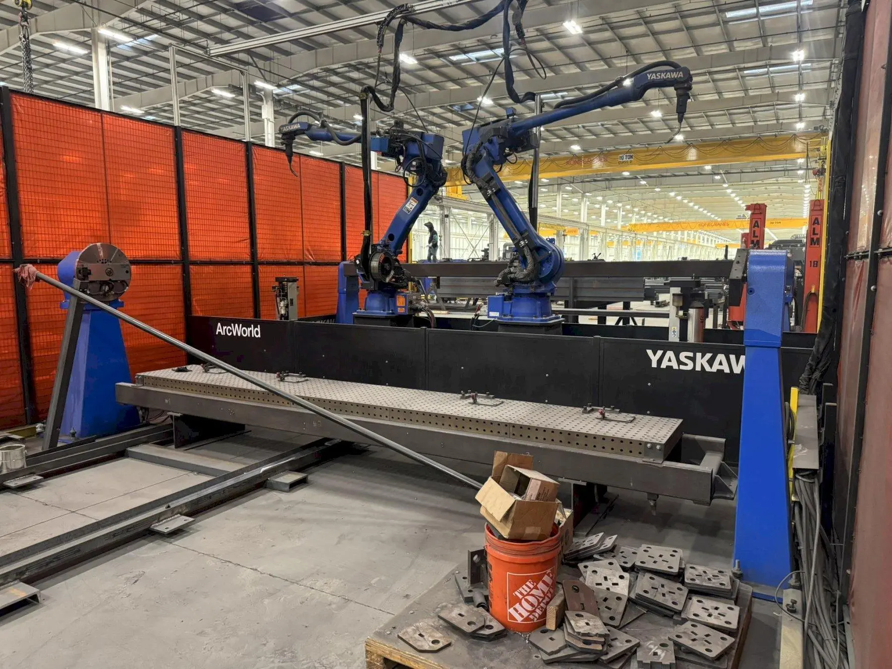 Used 2018 YASKAWA / MOTOMAN AS 2200 Automated Welding Systems 11128 | Westbrook Engineering