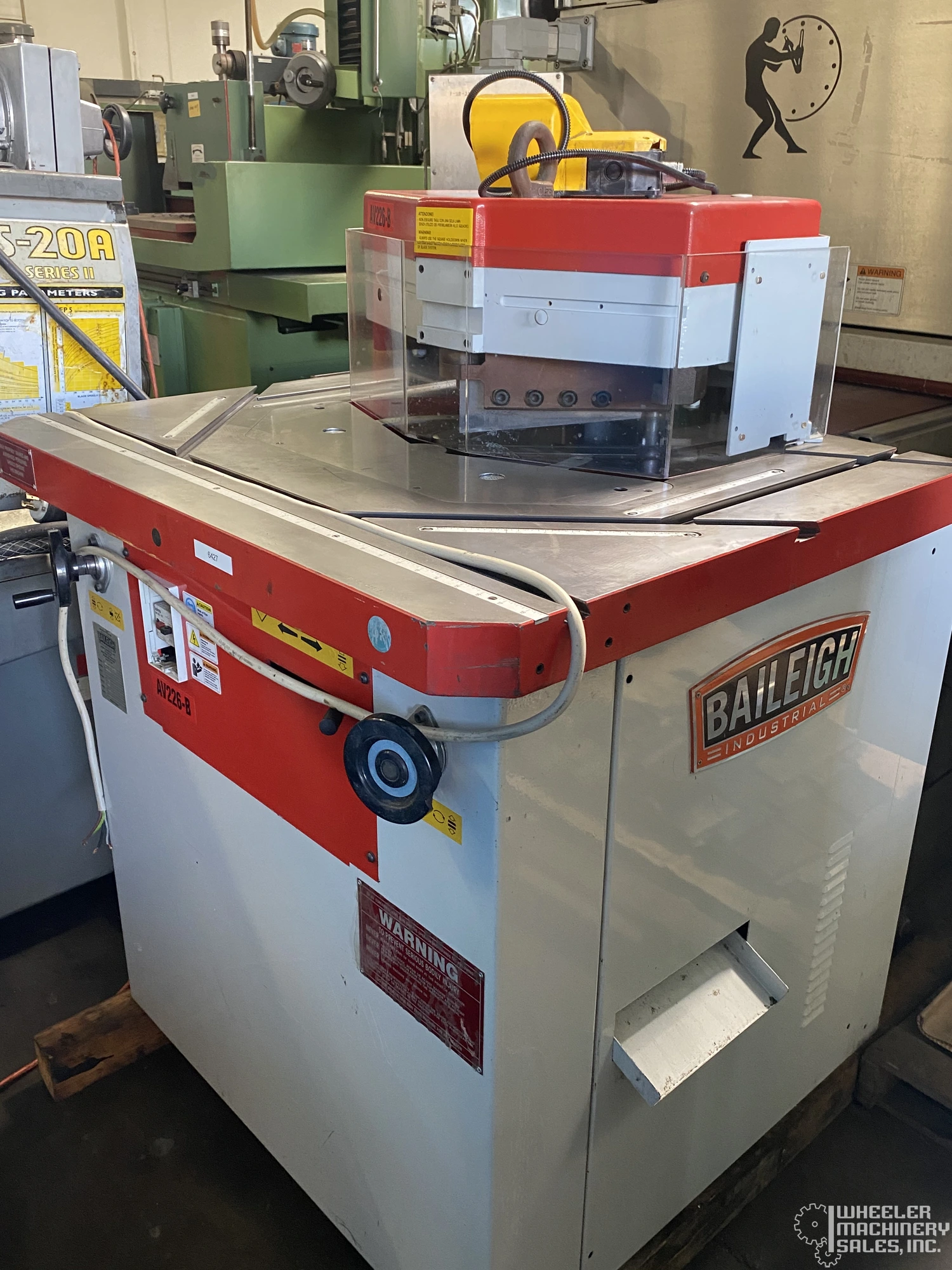 Used BAILEIGH SN-250MS NOTCHING MACHINES 6427 | Wheeler Machinery Sales