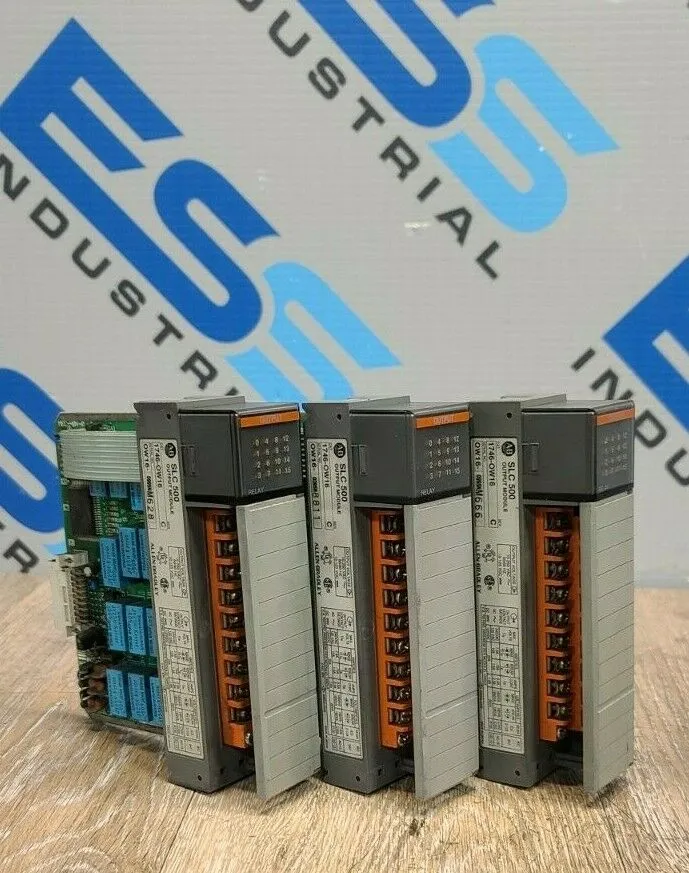 Used Allen-Bradley 1746-OW16 PLC Input & Output Modules | ESS ...