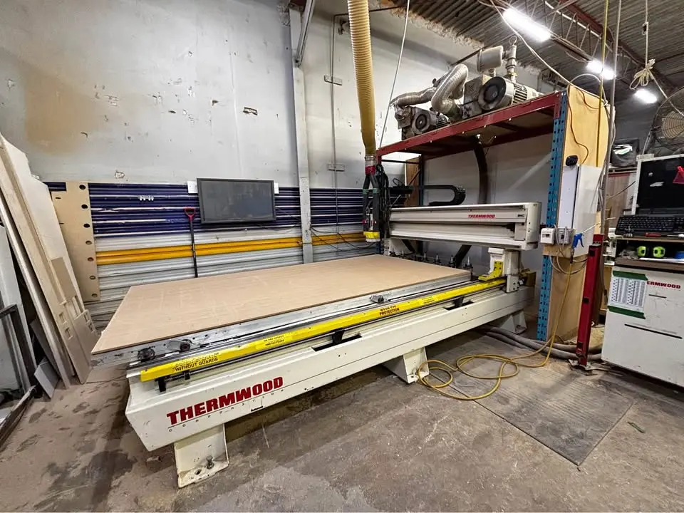 Used 2007 THERMWOOD CS 45 Used 3 Axis CNC Routers 203264 | PlastiMach Corp