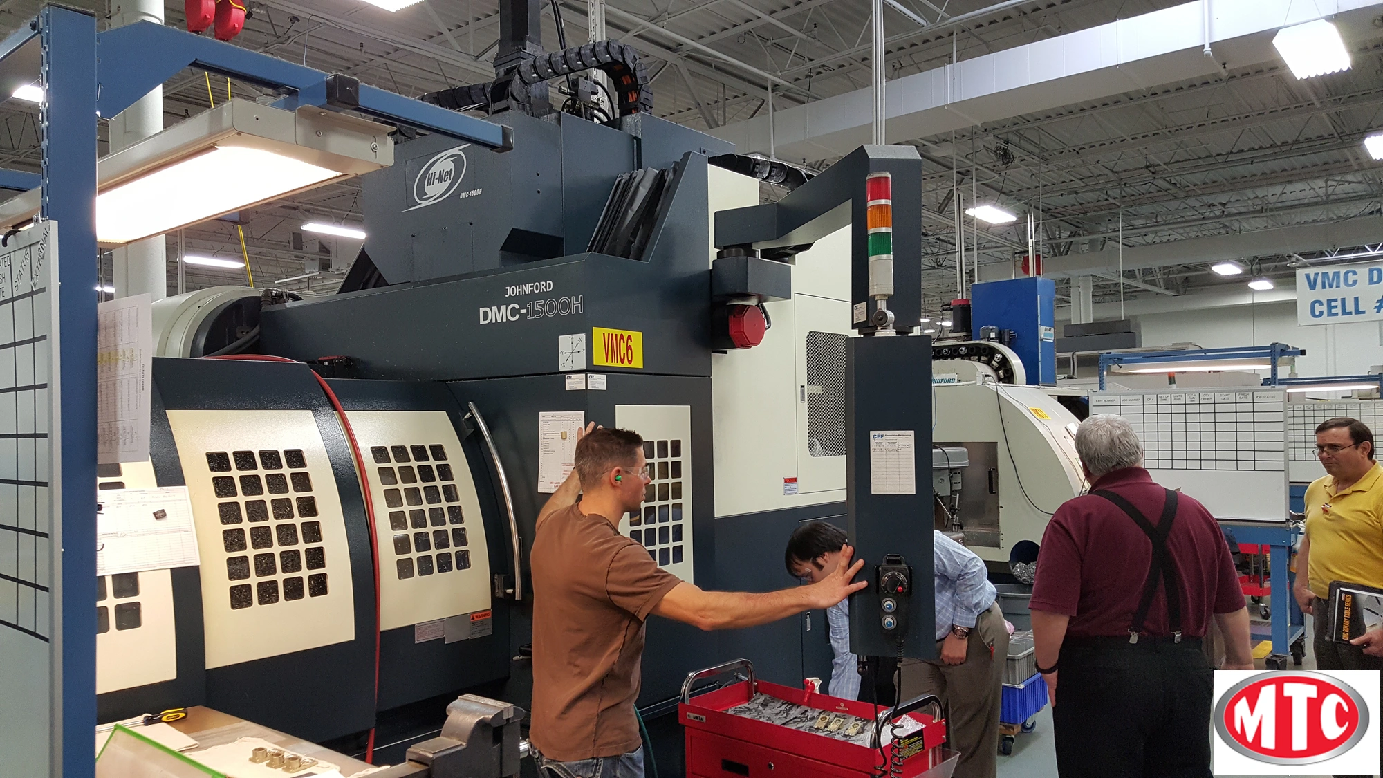Used 2006 JOHNFORD DMC-1500H Vertical Machining Centers (Double Column ...