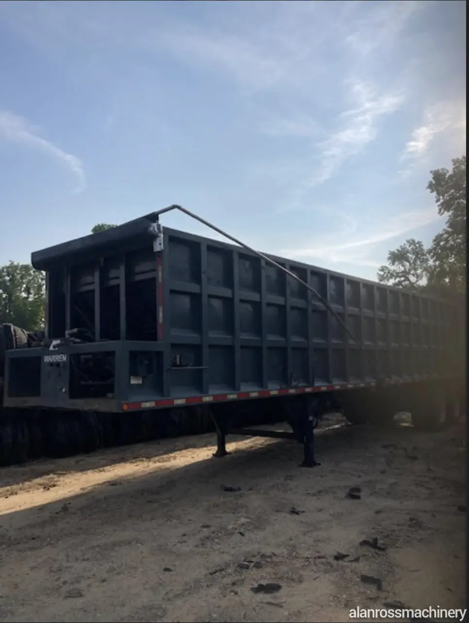 2011 Warren Push Trailer | Alan Ross Machinery