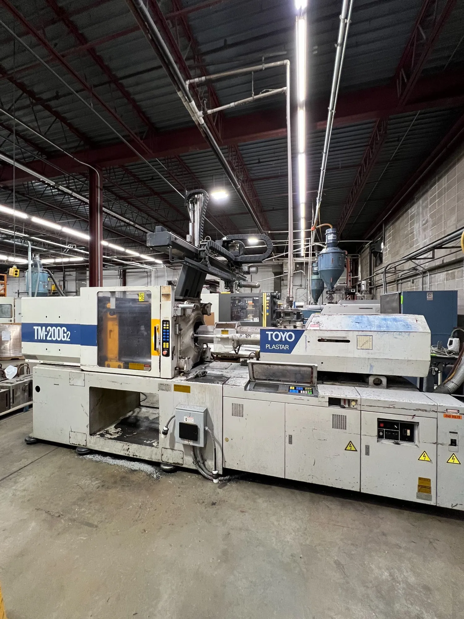 Used 1991 TOYO TM-200G2 INJECTION MOLDING MACHINE 104369 | Levy ...