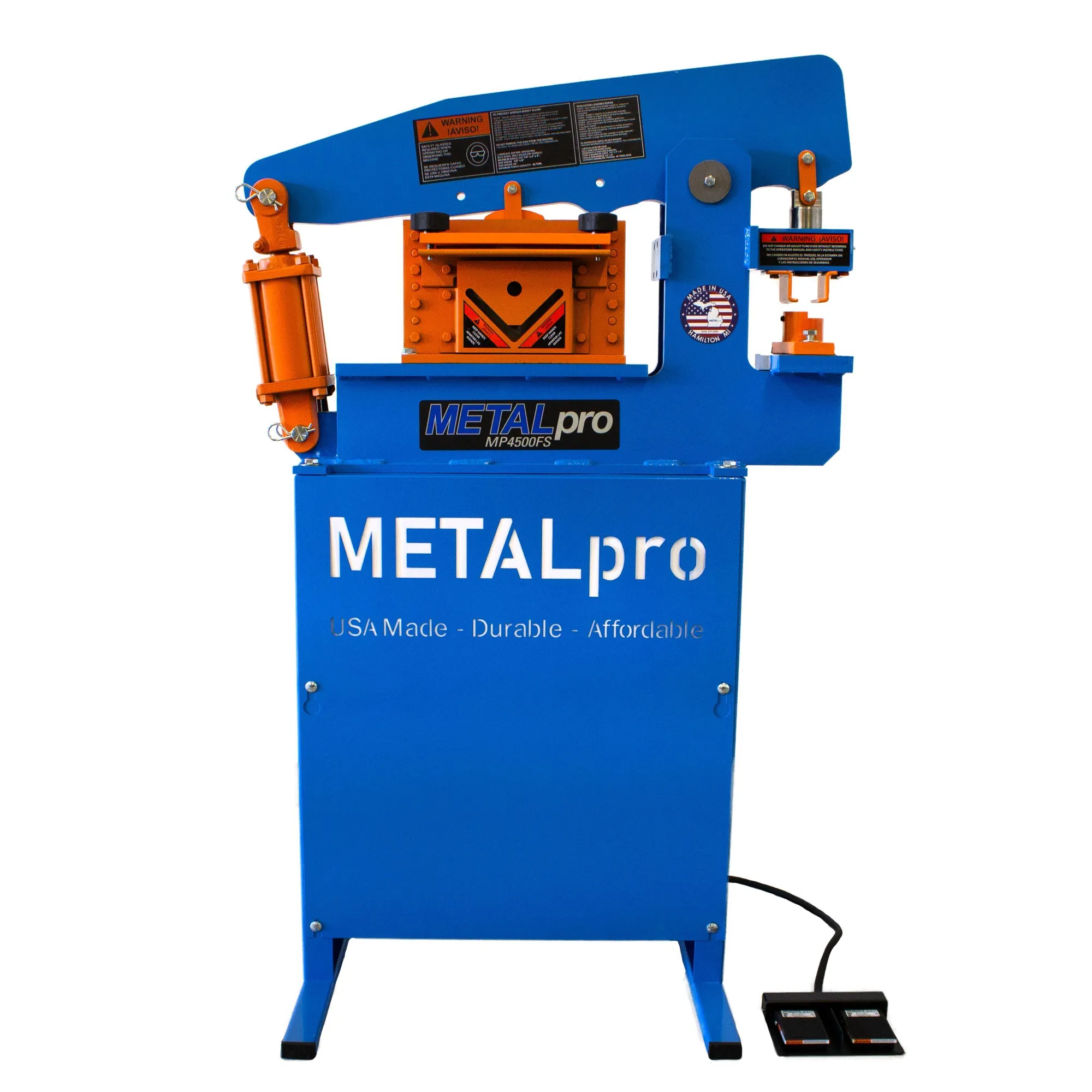 Used 2024 METALPRO MP4500FS Ironworkers 11840 | Universal Press ...
