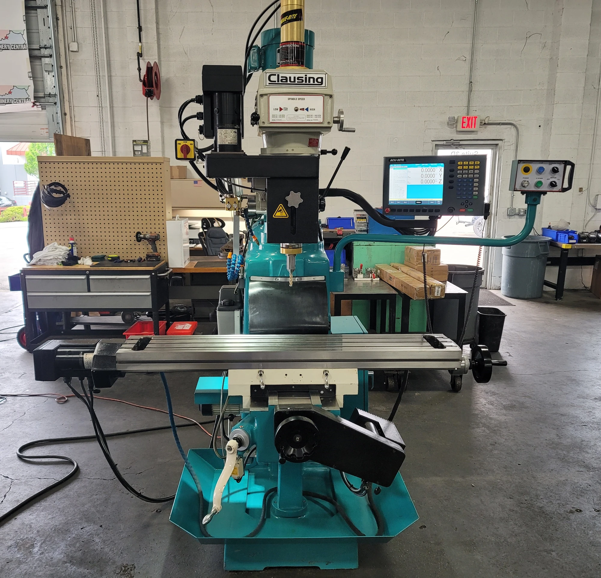 Used 2020 CLAUSING 4VSQ40 Mills, CNC 1883 | Machinery Central