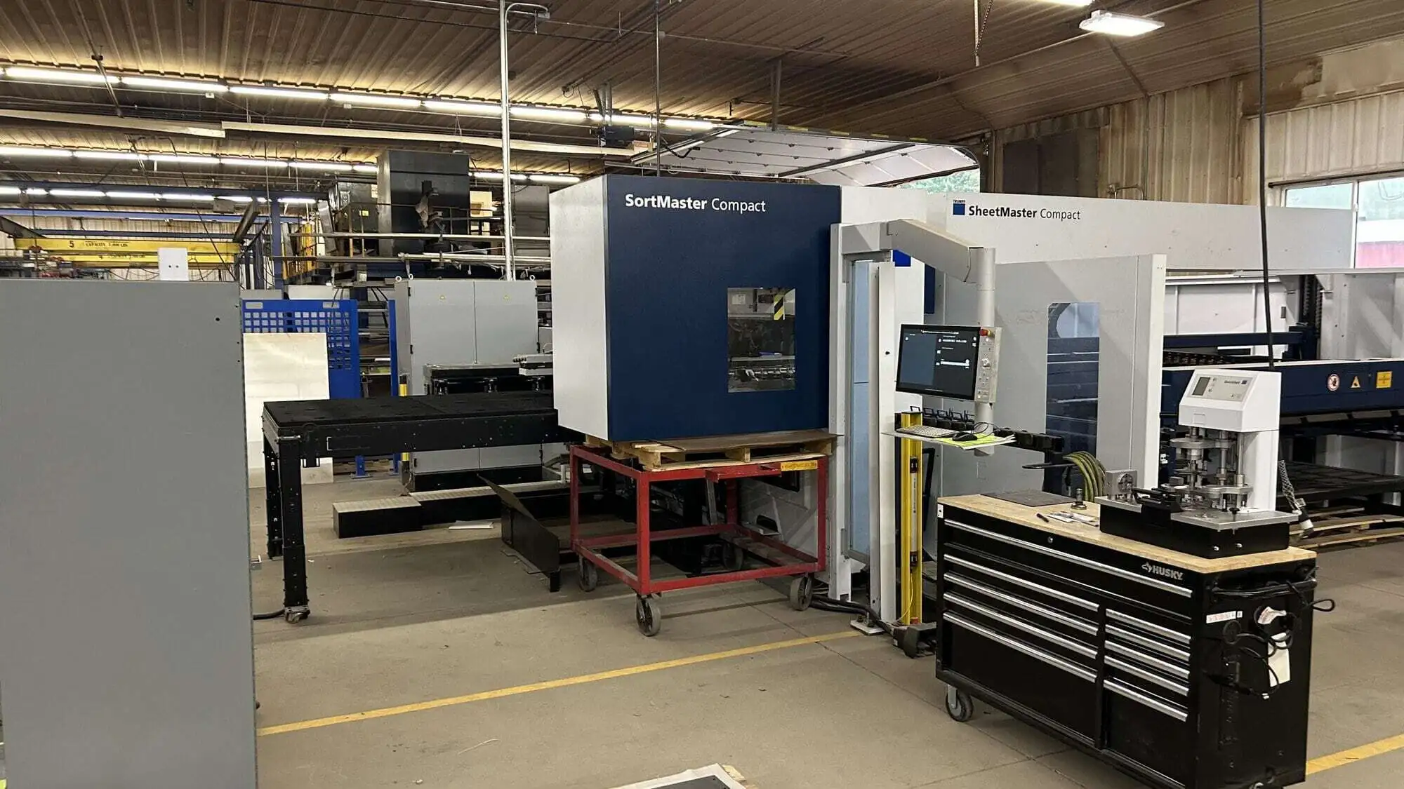 Used 2024 TRUMPF TRUPUNCH 1000 Punches, Turret 18013 | Active Machinery ...