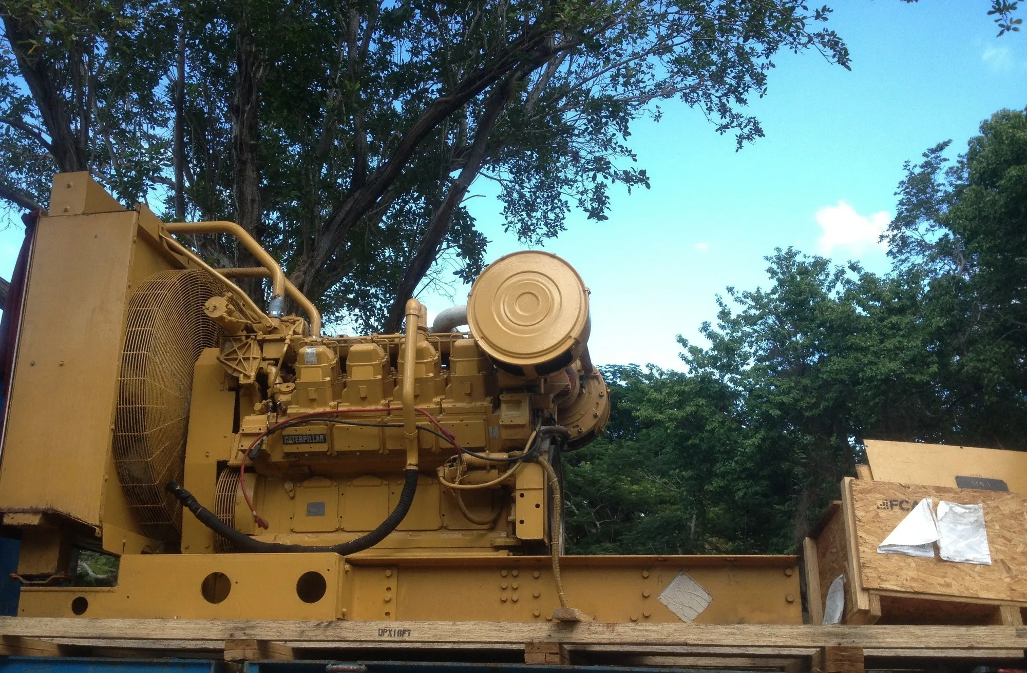 Item# E4308 - Caterpillar 3508 1090HP, 1800RPM Industrial Diesel Engine ...