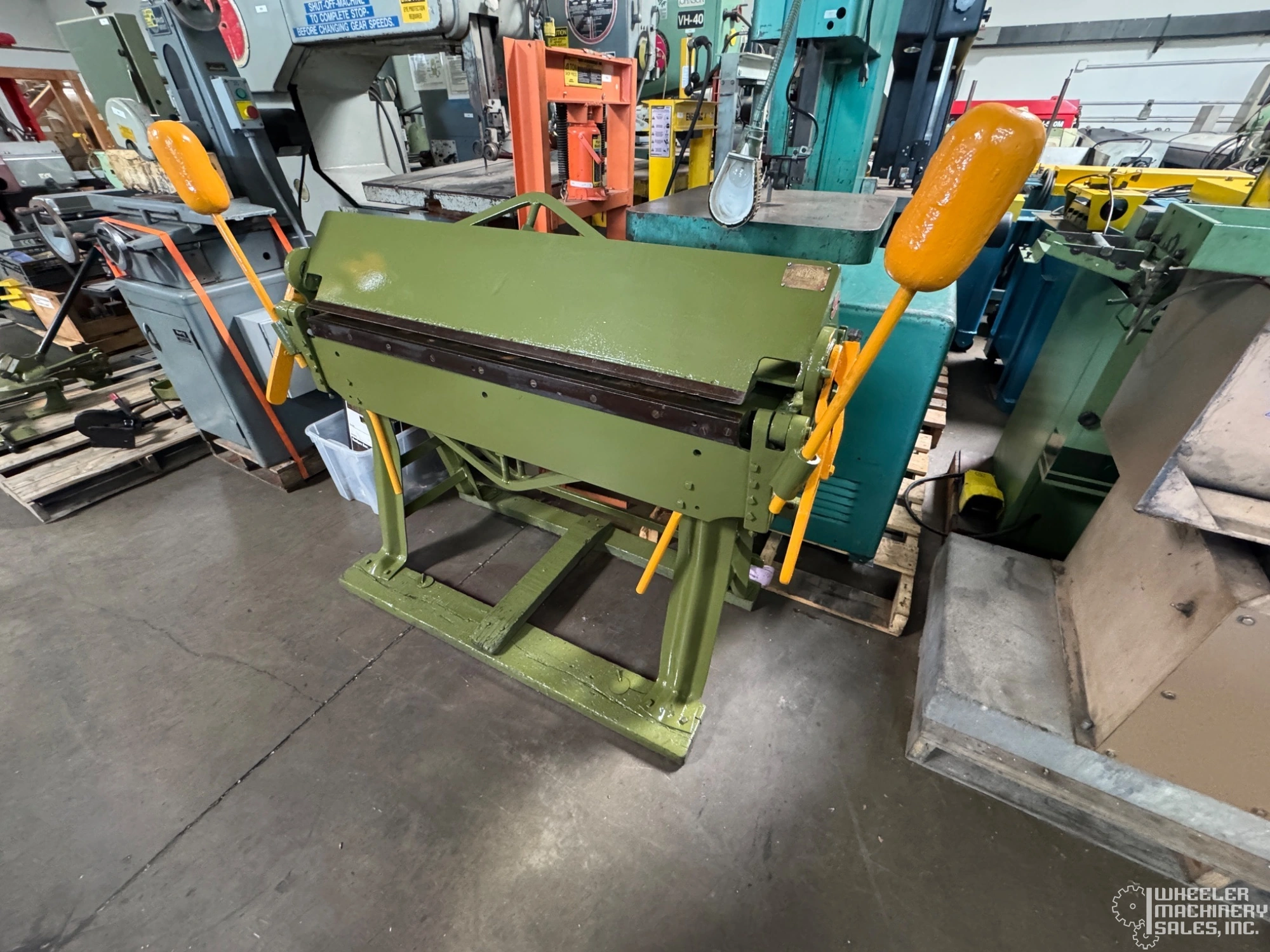 Used CHICAGO DREIS & KRUMP 416 BRAKES- PRESS, HAND 7505 | Wheeler ...