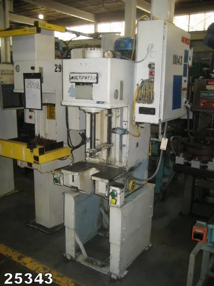 4 TON DENISON HYDRAULIC C FRAME PRESS #25343 | Kempler Industries