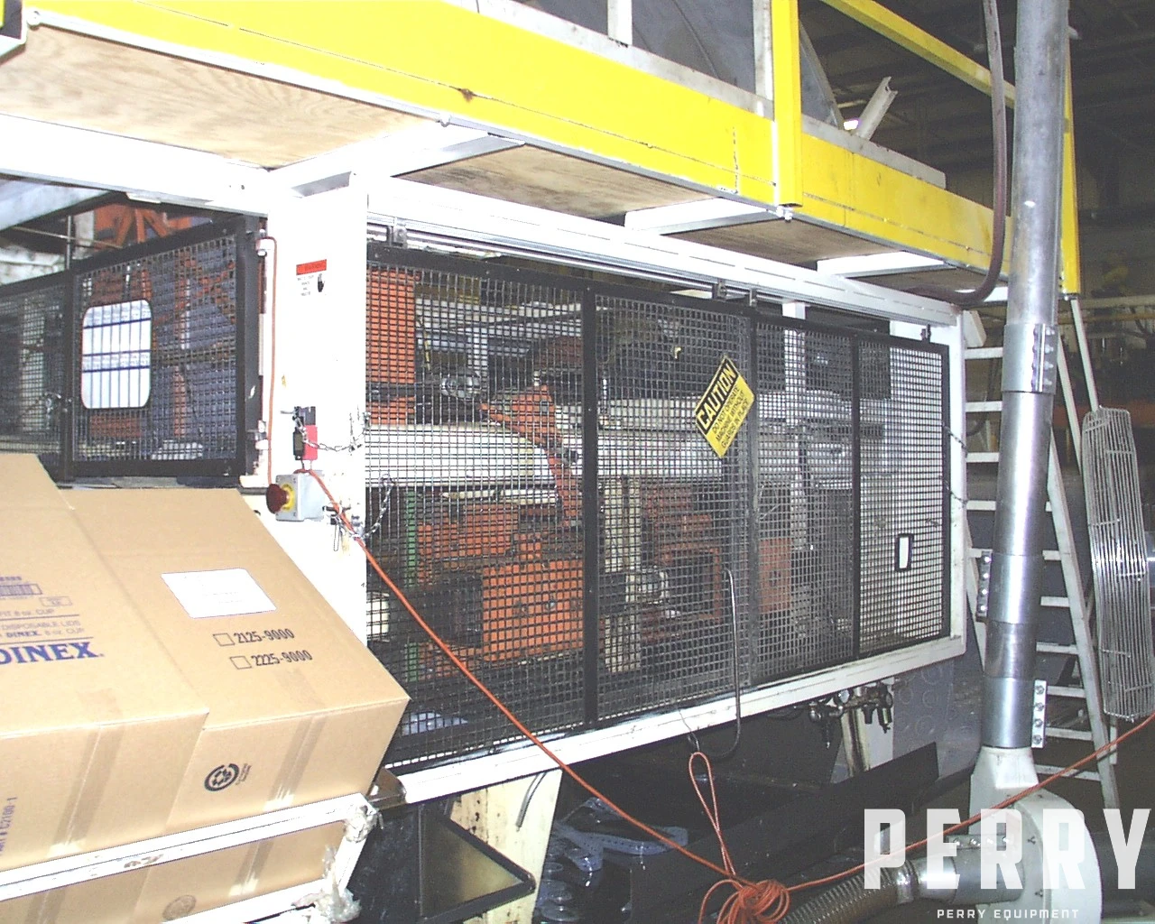 Used LYLE 140P-HS Thermoformer Web Type Acc. Trim Presser Etc. ZP53807 ...