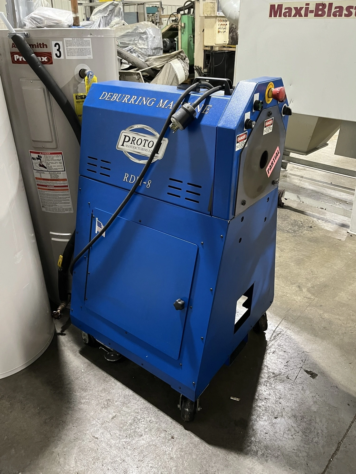 Used PROTO-1 RDM8 Deburring Machines 91575 | Asset Exchange Corporation